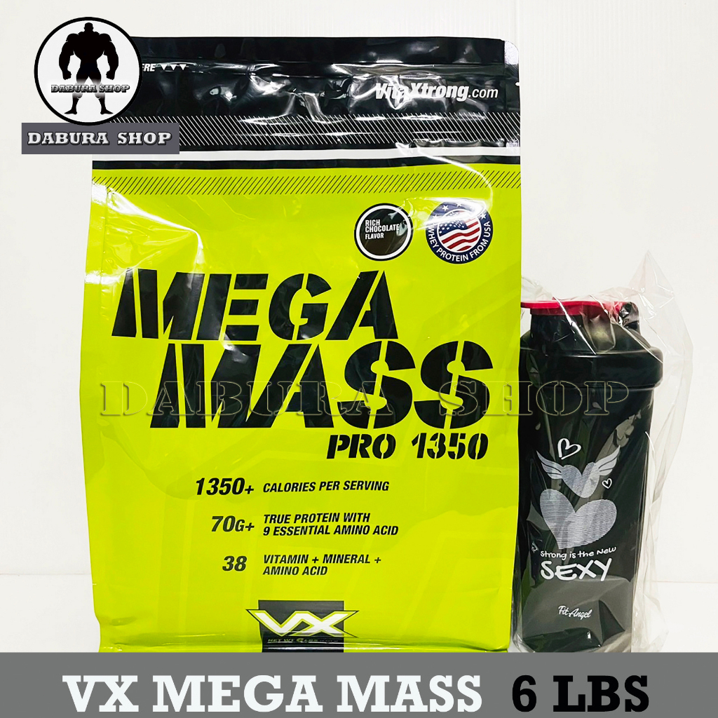 VX VITAXTRONG MEGA MASS PRO 1350 6 LBS เพิ่มน้ำหนัก เพิ่มกล้ามเนื้อ | Shopee Thailand