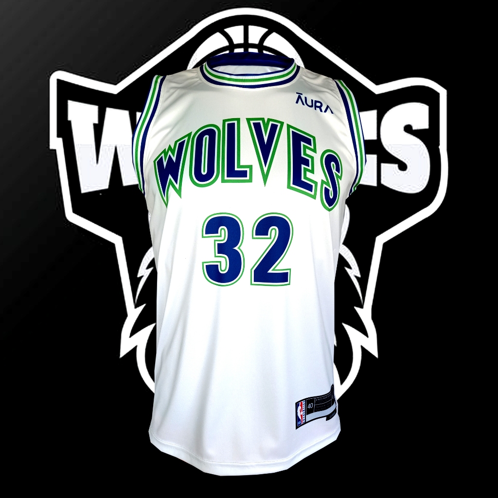 เสื้อบาสเกตบอล NBA Minnesota Timberwolves ทีม มินนิโซต้า ทิมเบอร์วูลฟ์ ...