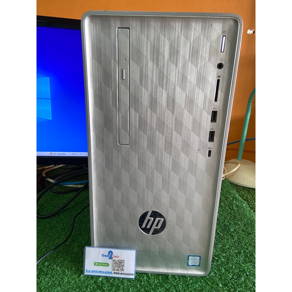 Desktop HP Pavilion Intel Core i3 Gen8th Window 10 homeแท้ติดเครื่อง ...