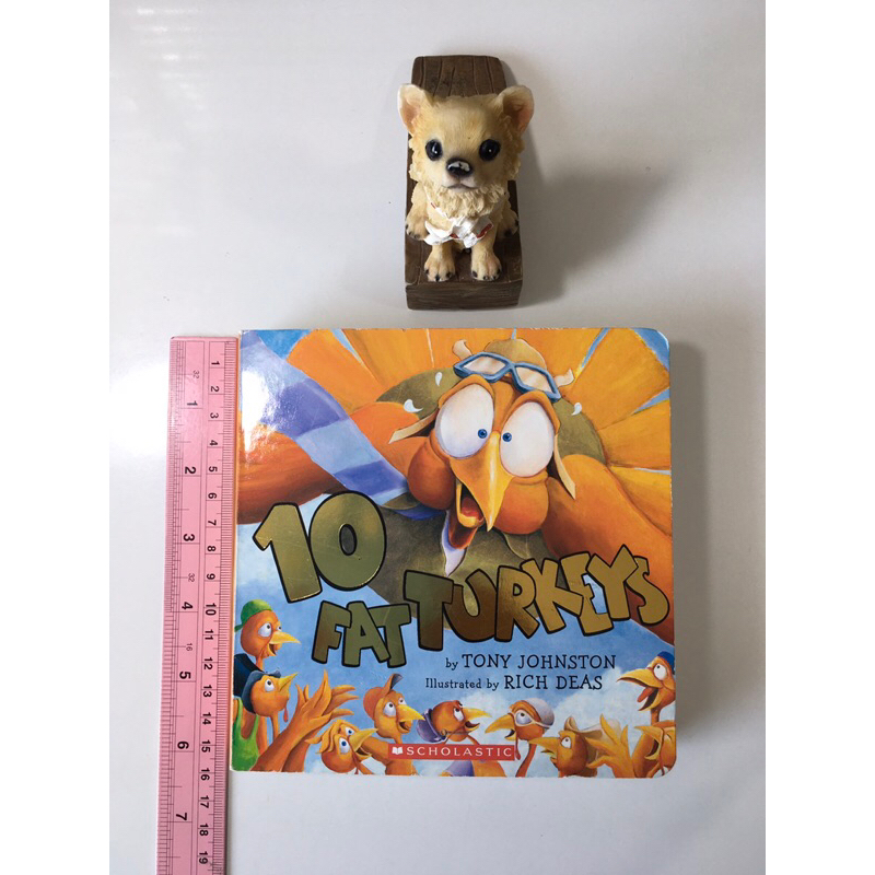 10 Fat Turkeys By Tony Johnston หนังสือภาษาอังกฤษมือสอง Boardbook ...