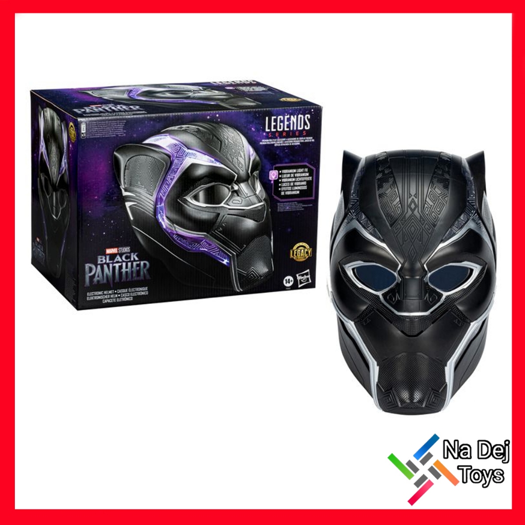 Marvel Legends Legacy Black Panther Electronic Helmet Mask 1/1 Scale ...