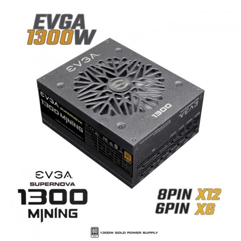 MINING PSU EVGA SuperNOVA 1300 MINING M1 80Plus Gold | Shopee Thailand