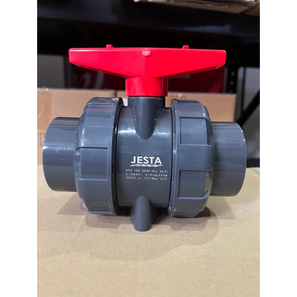 U-PVC Union Ball Valve บอลวาล์ว - ยูเนี่ยนบอลวาล์ว ขนาดท่อ 2 นิ้ว ...