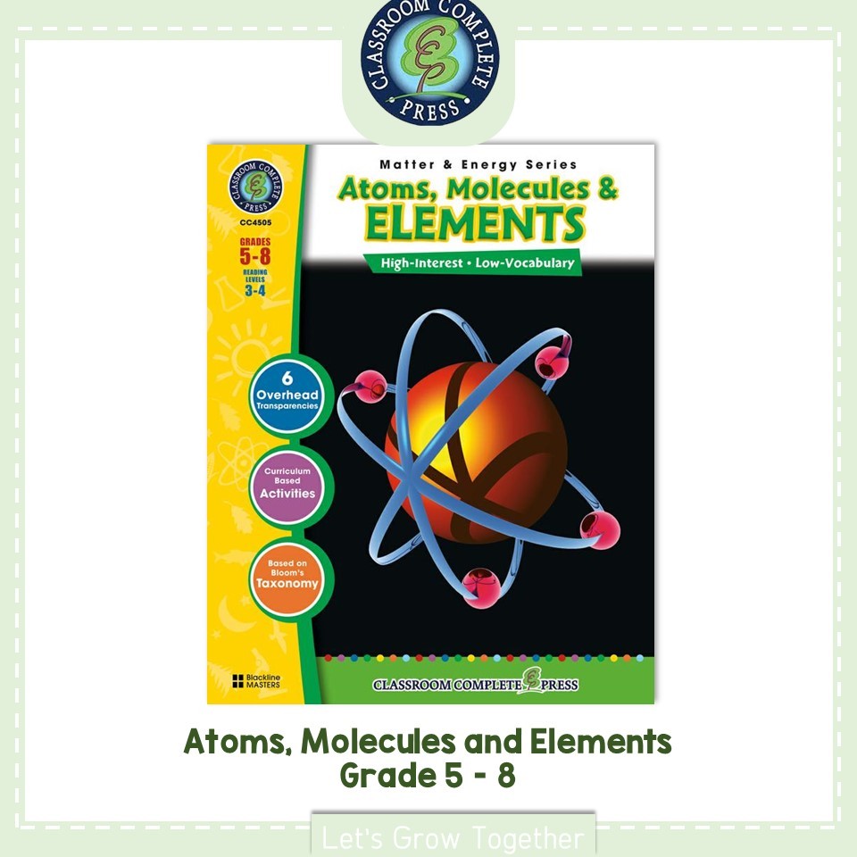 แบบฝึกหัดวิทยาศาสตร์ Science Worksheet with Answer Keys : Atoms ...