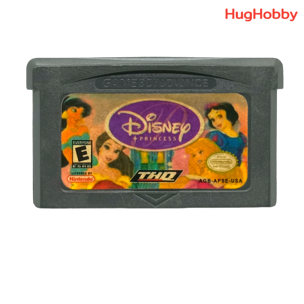 [มือ2 ตลับก๊อป] Disney Princess – Game Boy Advance (GBA) แถมกล่องใส่ ...