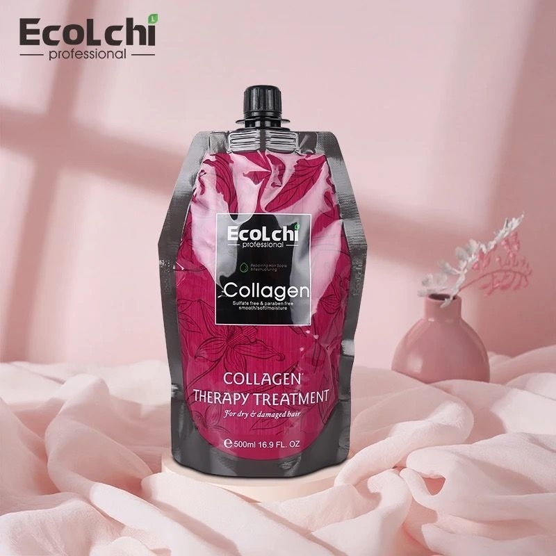 Ecolchi Collagen Hair Mask คอลลาเจน แฮร์ มาส์ก | Shopee Thailand