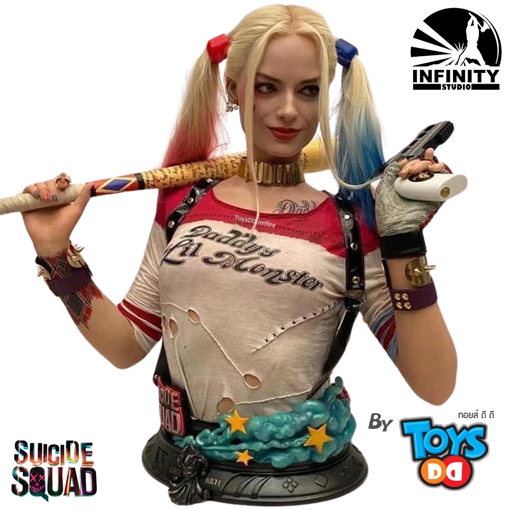 Infinity Studio DC Series Bust (Suicide Squad Harley Quinn) | Shopee ...
