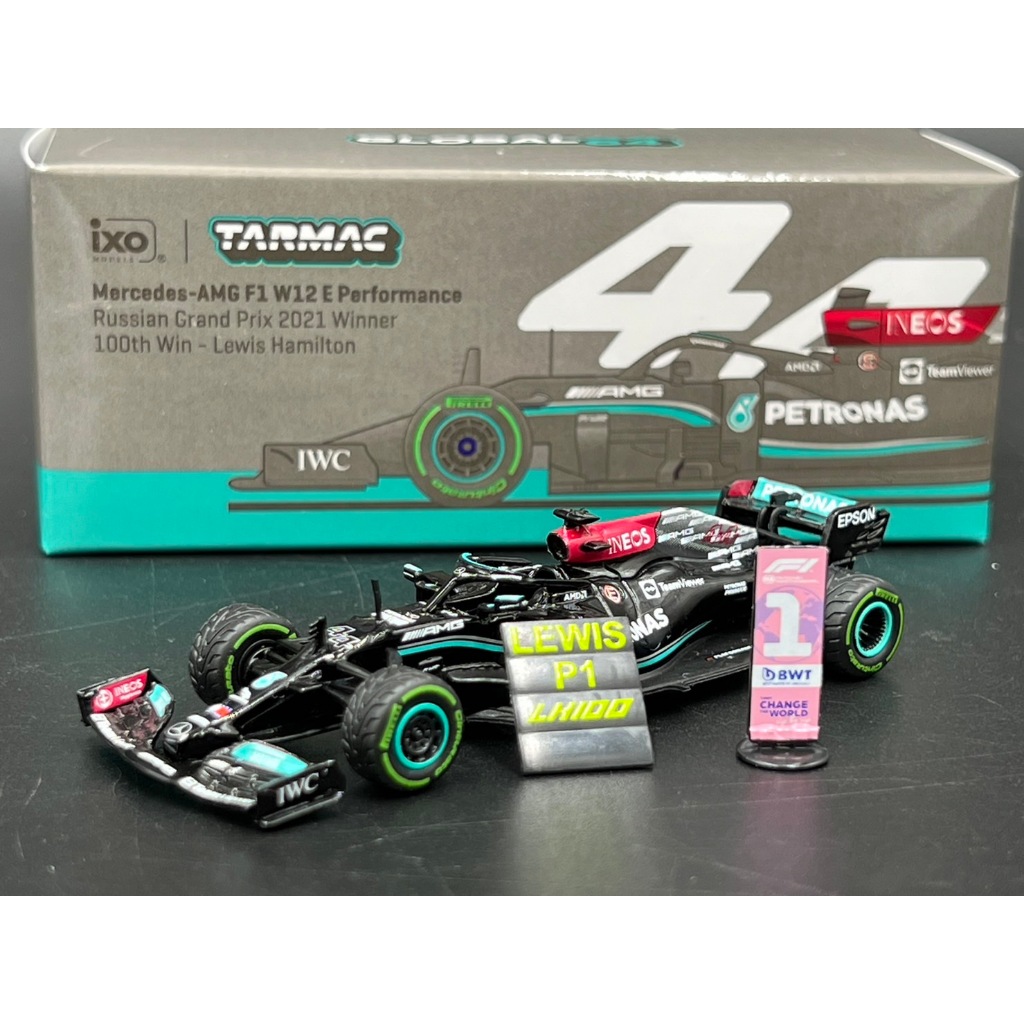 Tarmac Works Mercedes-AMG F1 W12 E Performance Russian Grand Prix 2021 ...