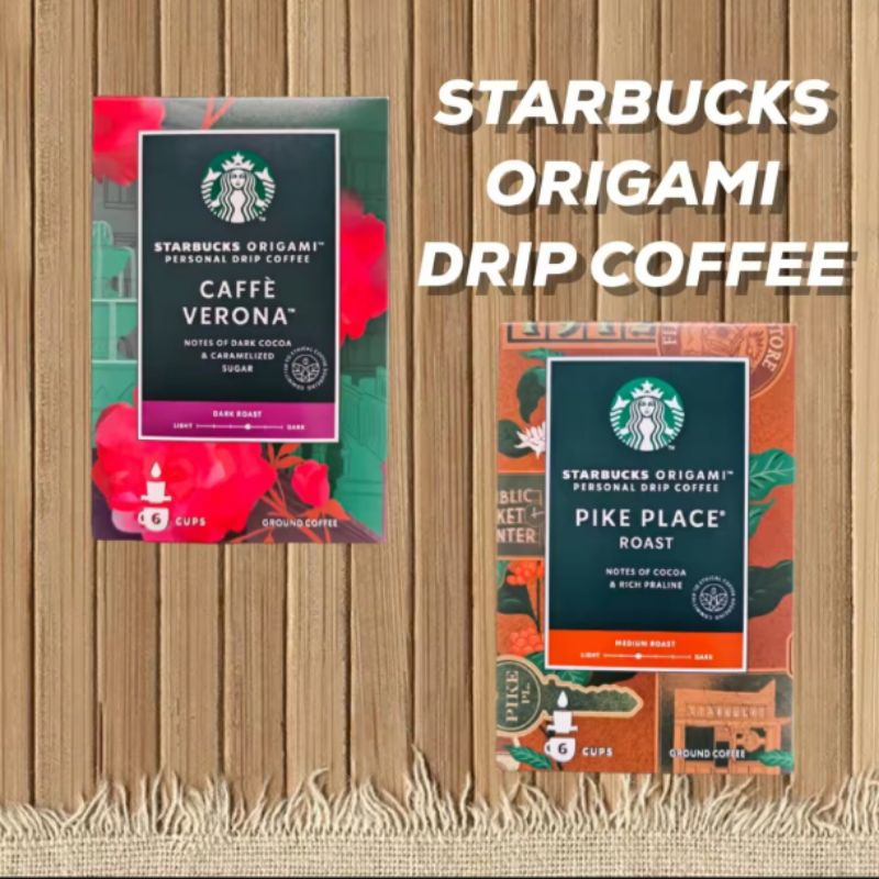 STARBUCKS ORIGAMI DRIP COFFEE | กาแฟ STARBUCKS ORIGAMI DRIP COFFEE ...