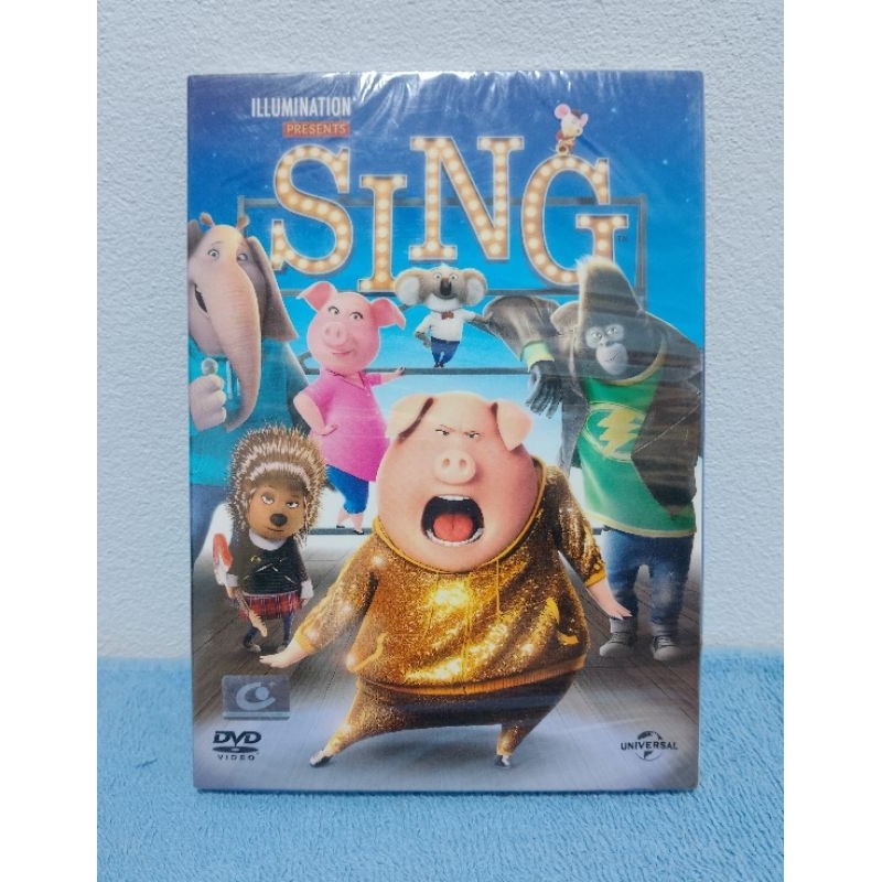 SING (2016) / ภาพยนตร์การ์ตูน : ร้องจริง เสียงจริง (DVD) มือ 1 ยังไม่ ...