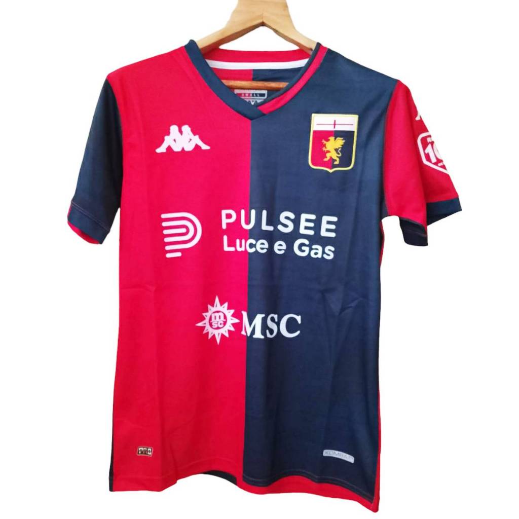 GENOA HOME KIT 2324 FULL SPONSOR FOOTBALL SHIRT SOCCER JERSEY | Shopee ...