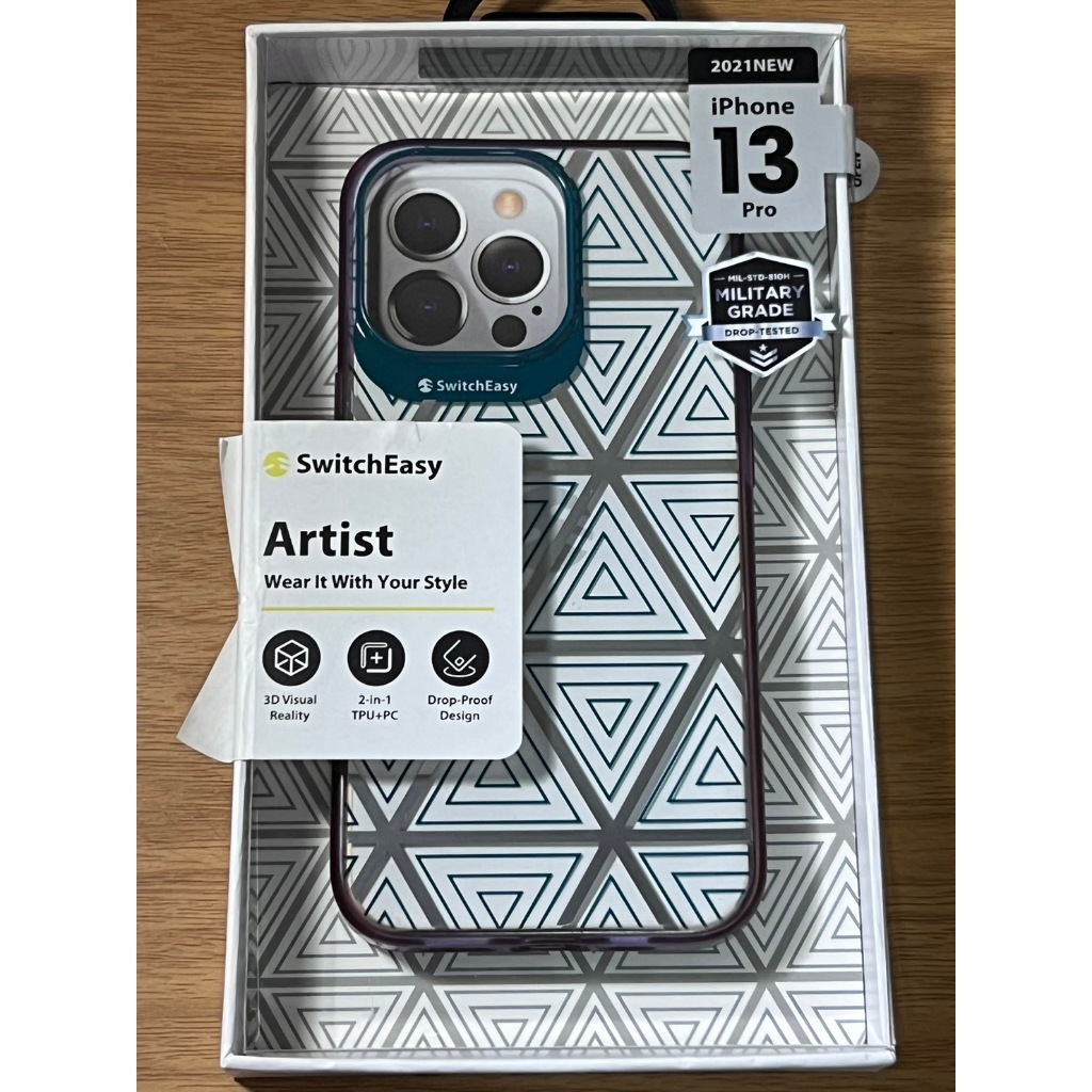SwitchEasy Artist Double In-Mold Decoration Case เคสกันกระแทก สำหรับ ...