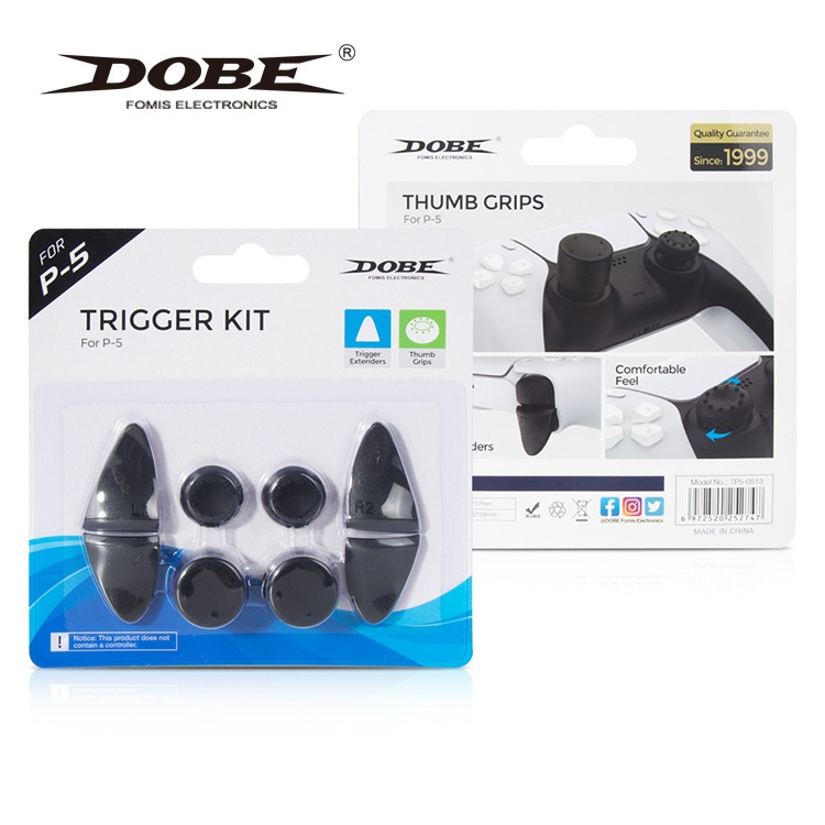Dobe Trigger Kit for Ps5 Controller ปุ่มเสริมจอย ปุ่มจอย ที่ครอบปุ่มจอย Ps5 | Shopee Thailand
