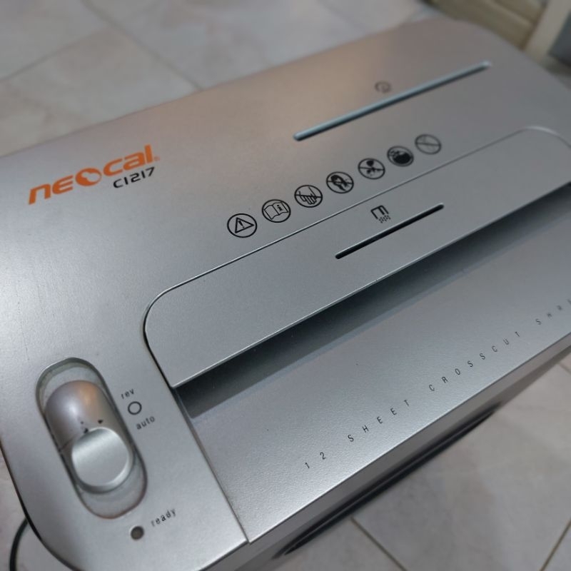 เครื่องย่อยกระดาษ ทำลายเอกสาร neocal C1217 | Shopee Thailand