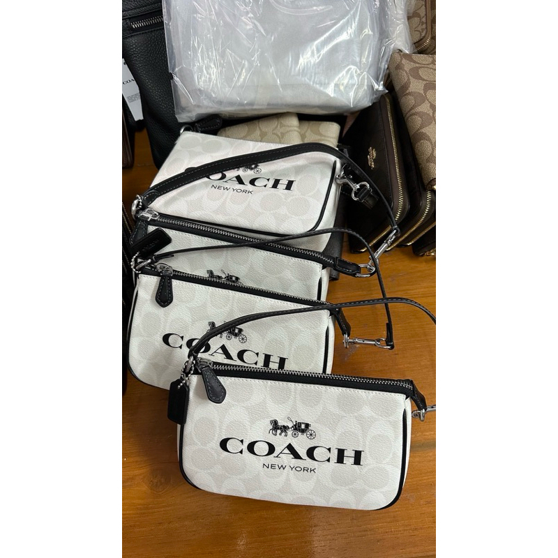 COACH Nolita 19 In Blocked Signature Canvas CA3308,CA3444,CE698 ...