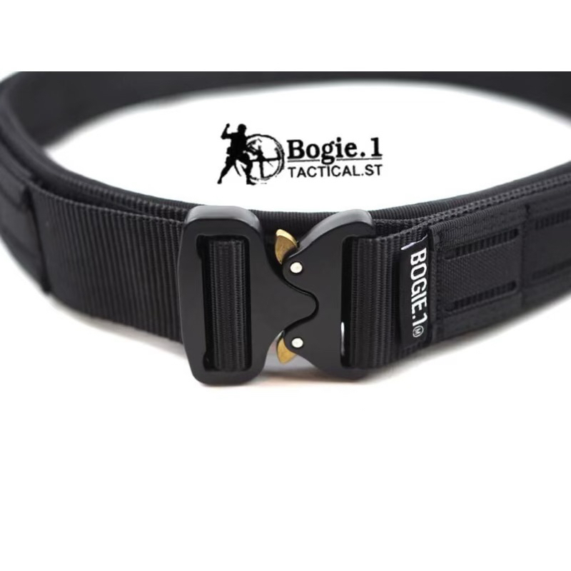 Bogie1 Tactical Belt Cobra : PD22 (Velcro-รอบเส้น) เข็มขัดทางยุทธวิธี แบบ 2 ชั้น | Shopee Thailand