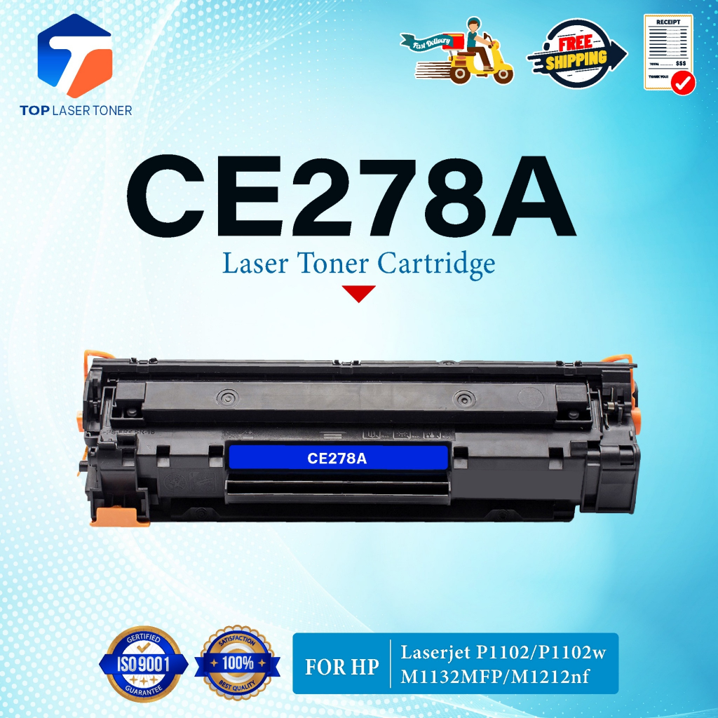 หมึกเทียบเท่า CE278A CE-278A 278A 78A 278 LASER TONER FOR HP LaserJet ...