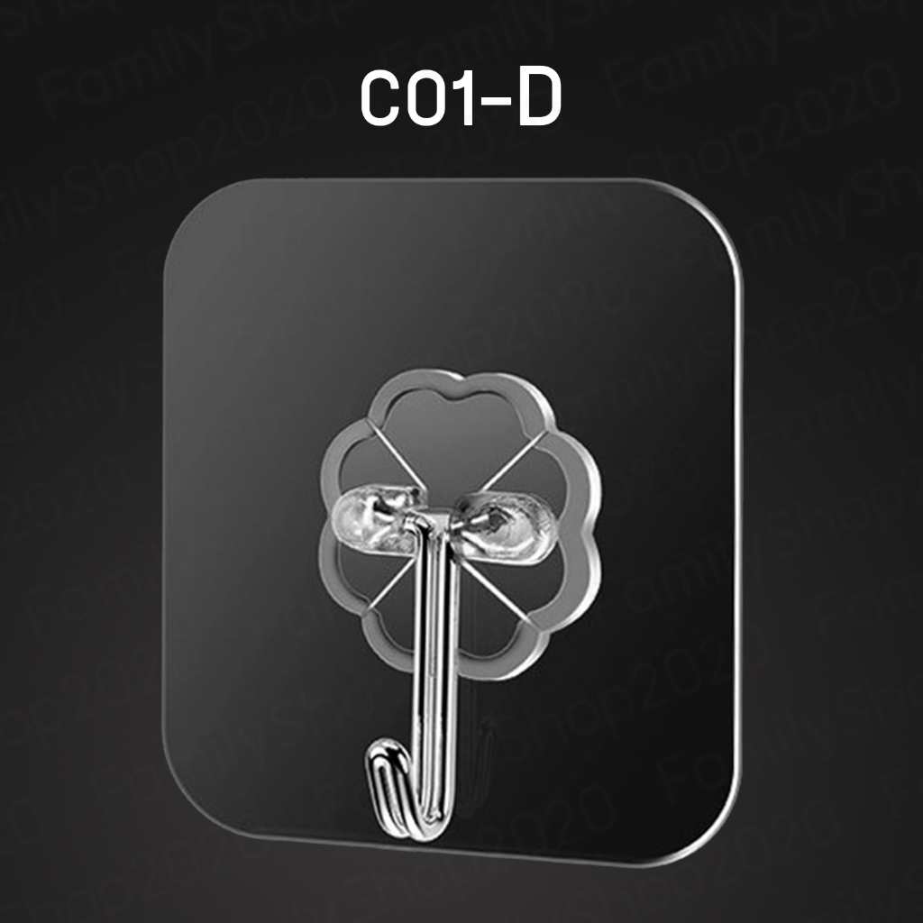 (ซื้อขั่นต่ำ 5ชิ้น) ตะขอติดผนัง ตะขอแขวนของใช้ ตะขอติดห้องน้ำ ตะขอติดของใช้ในครัว C01 | Shopee ...