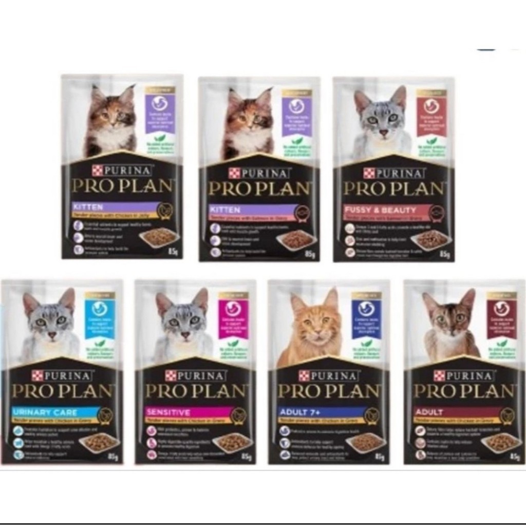 proplan อาหารเปียก Purina Proplan Wet Cat Food 85g อาหารเปียกแมวเกรดพรี ...
