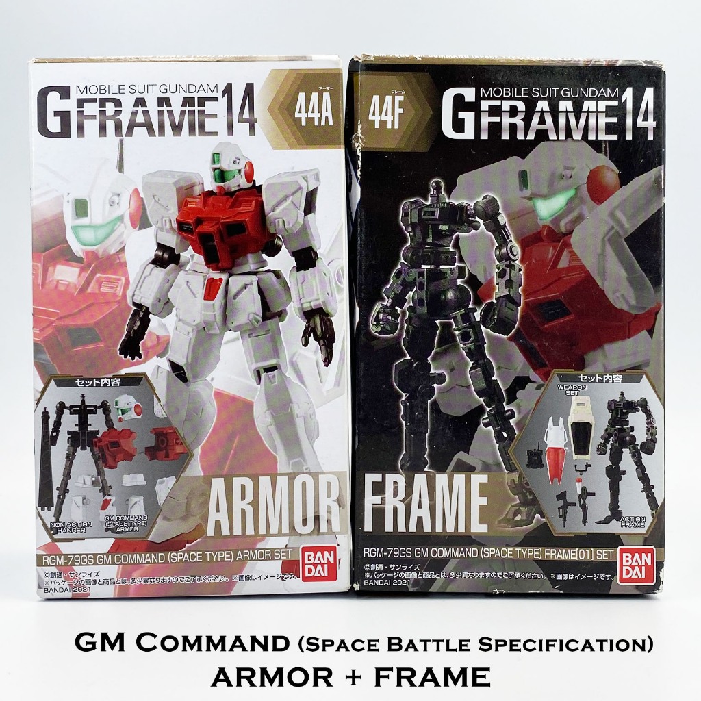 GM Command (Space Battle Specification) Armor + Frame Mobile Suit ...