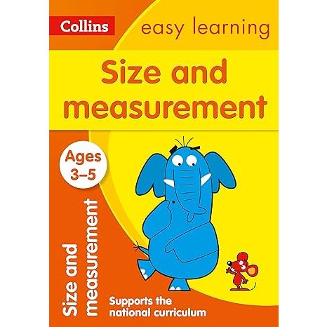 (Age3-5) Collins Size and Measurement Activity Book (EYFS Support ...