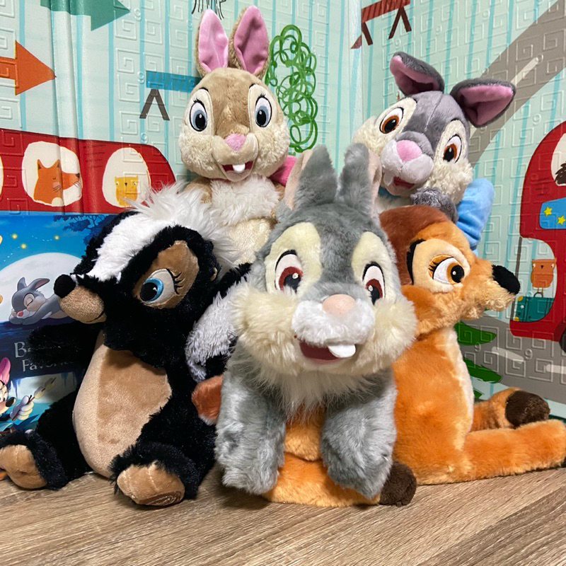 Disney Bambi Thumper ตุ๊กตาแบมบี้ ทัมเปอร์ ของแท้ จากDisney Store ...