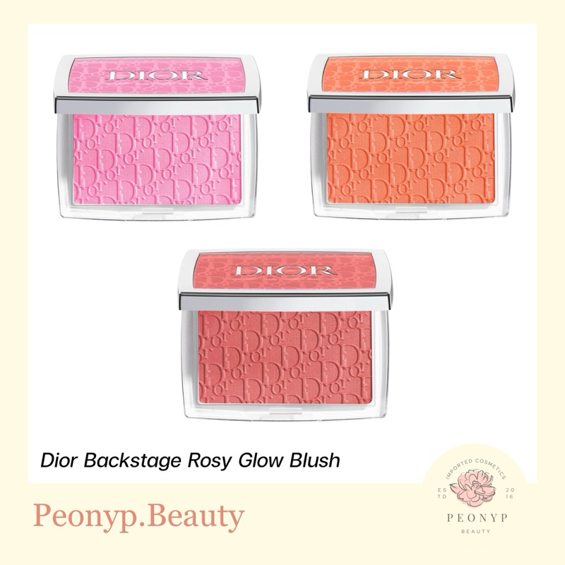 (พร้อมส่ง ของแท้ แพคเกจใหม่) Dior Backstage Rosy Glow Blush | Shopee ...