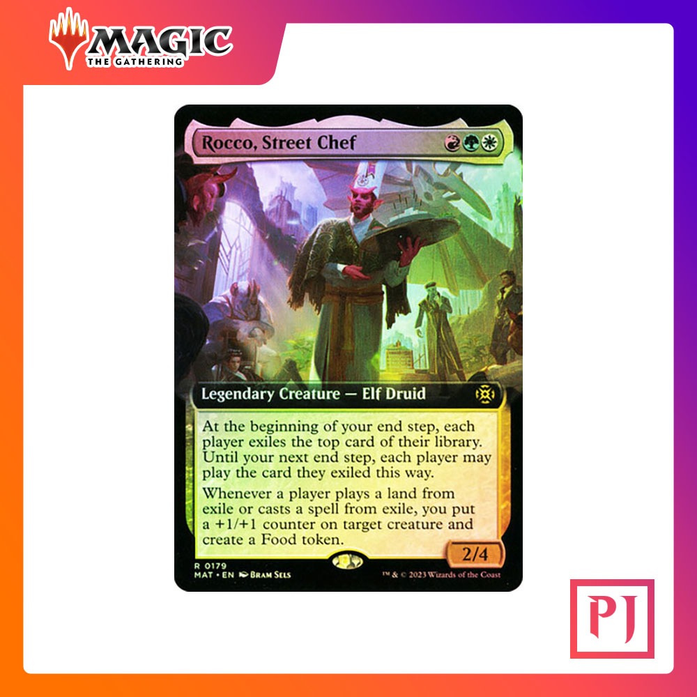 [MTG] Rocco, Street Chef (Extended Art) [MAT] [MULTI] [RARE] [FOIL ...