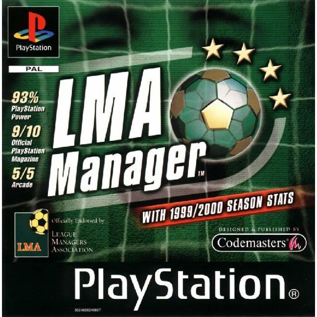 PS1 : LMA Manager (Europe) (1 Disc) | Shopee Thailand