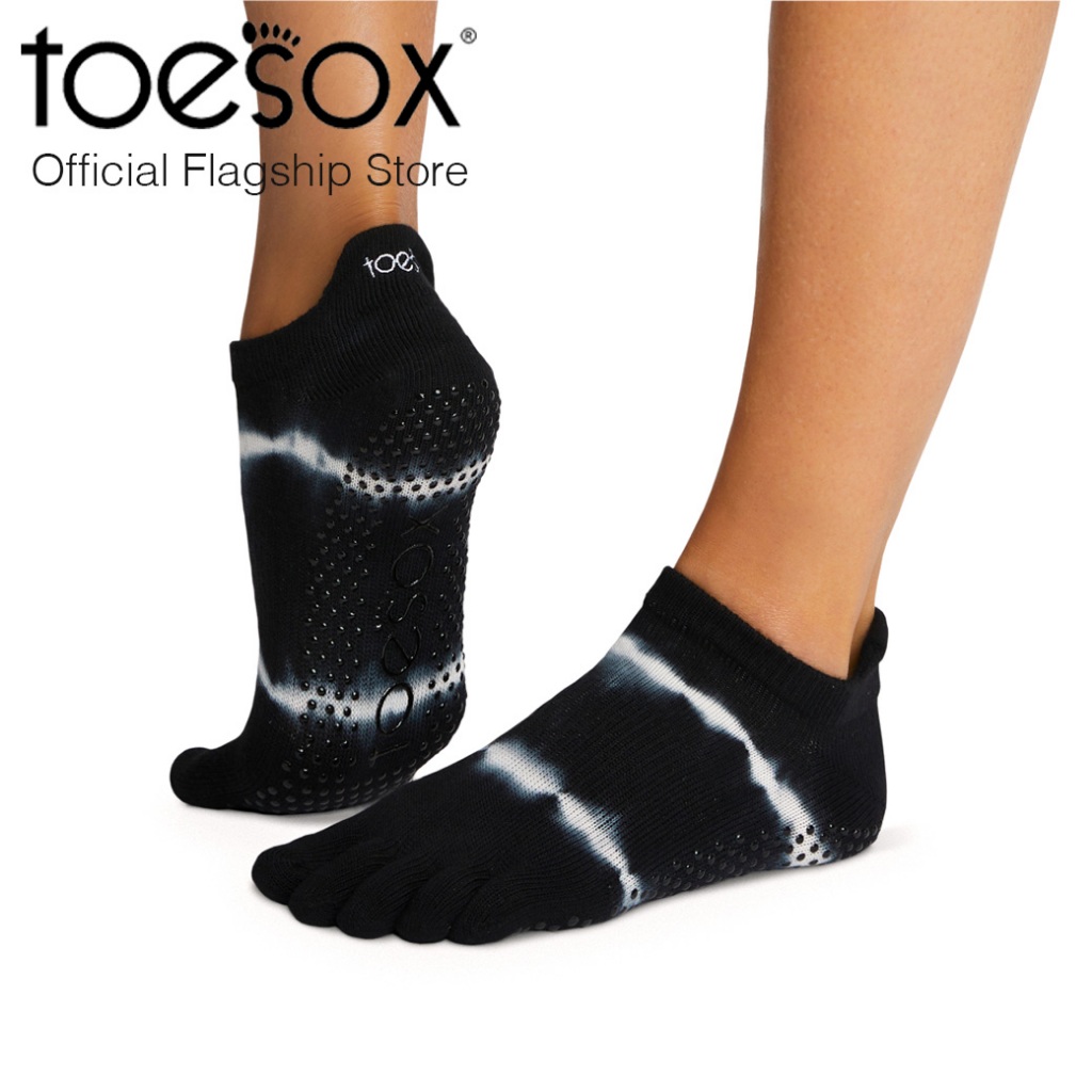 New Spring 2024 ToeSox Grip Full Toe Low Rise โทซอคส์ ถุงเท้ากันลื่น ปิดนิ้วเท้า พิลาทิส บาร์ ...