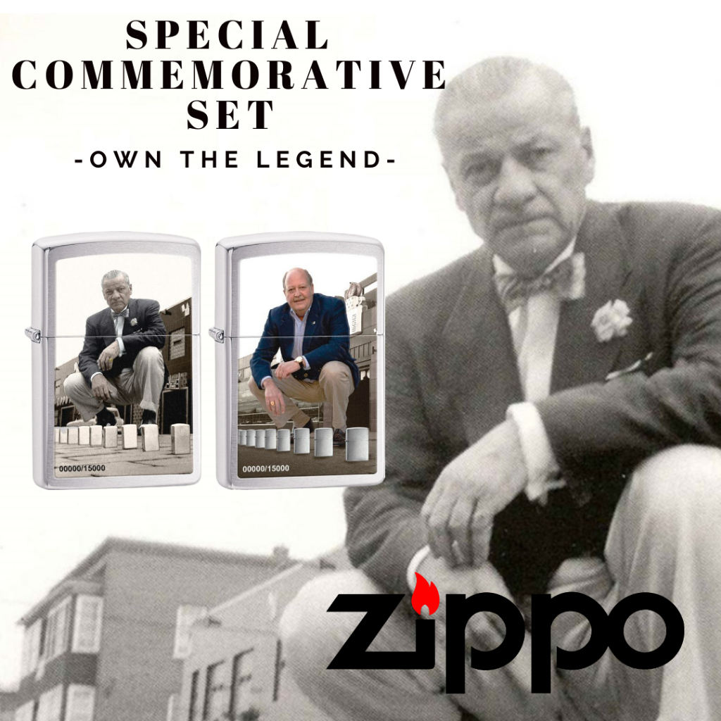 Zippo Mr Blaisdell/Mr Duke Ltd Edition Set, Number 07947 of 15000 (2 zippos), 100% ZIPPO ...