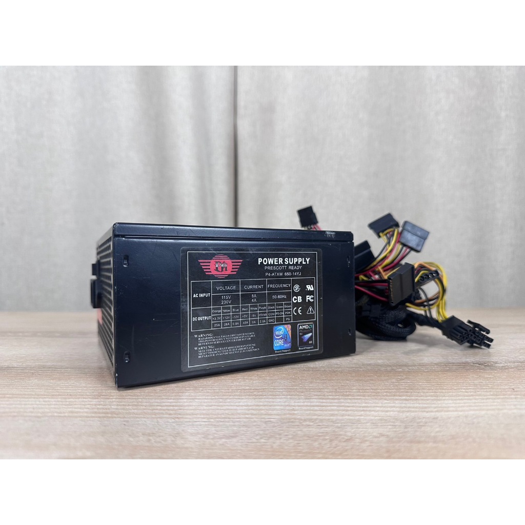 เพาเวอร์ซัพพลาย(power supply) monster Power P4-ATXW650 (650w full ...
