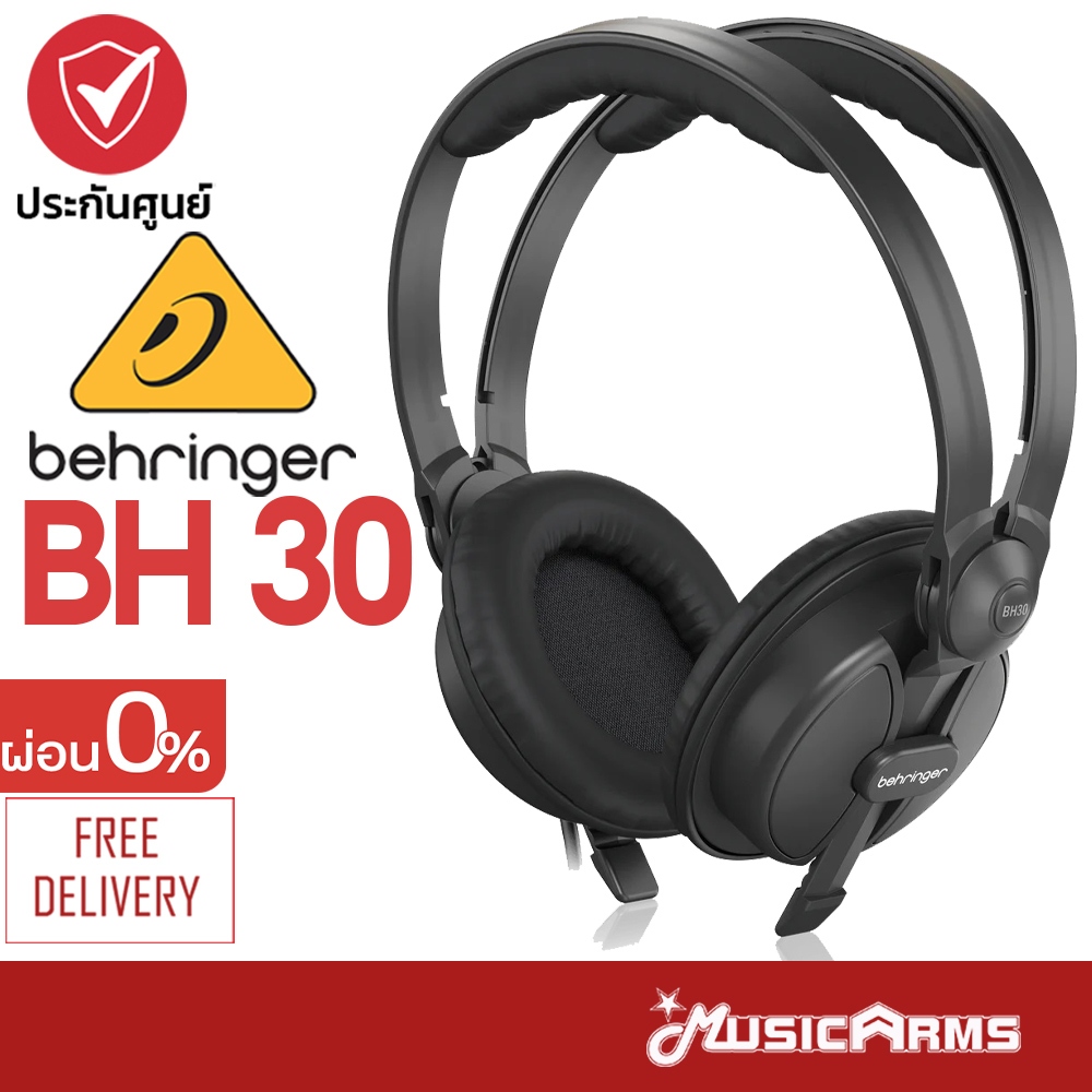 Behringer BH 30 หูฟัง Behringer BH-30 หูฟังแบบครอบหู BH30 | Shopee Thailand