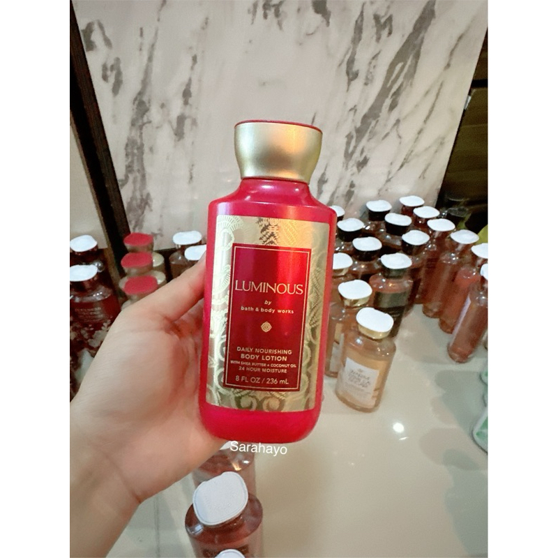 Bath & Body Works Luminous Daily Nourishing Body Lotion 236ml. แท้ ...