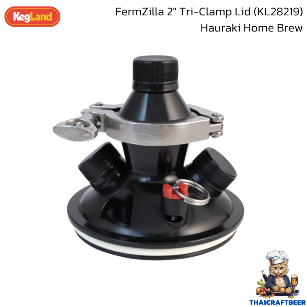 FermZilla - 2 Inch Tri-clover Pressure Lid Kit hopbong cover ฝาถังหมัก ...