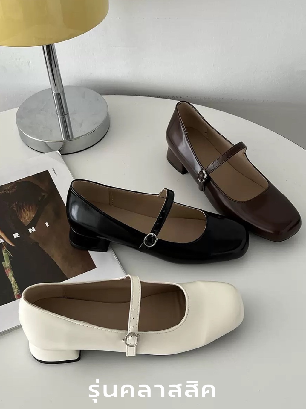 ♡̶ mary jane angel รองเท้าคัทชูทรงแมรี่เจน | Shopee Thailand