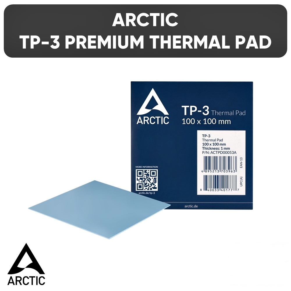 ของแท้ ARCTIC THERMAL PAD TP-3 Premium Performance Thermal Pad ซิลิโคน ...