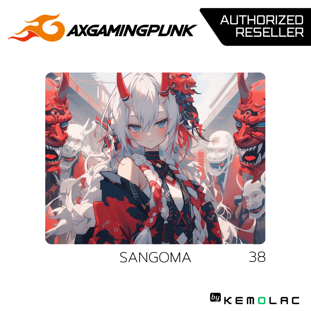 AXgamingPUNK แผ่นรองเมาส์เกมมิ่ง Uncoated เปลี่ยนสินค้าหากสภาพไม่ ...