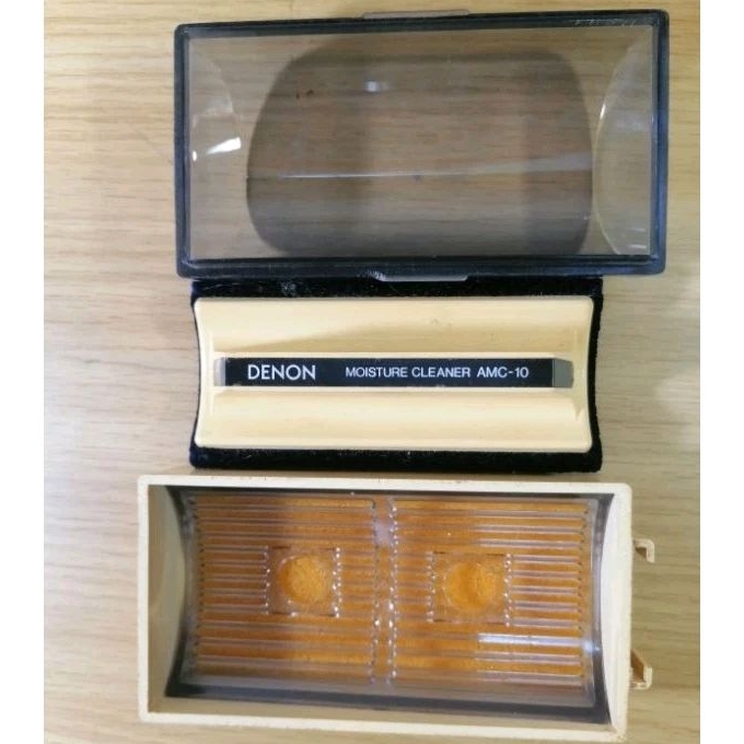 แปรงทำความสะอาดแผ่นเสียง Denon Moisture cleaner AMC-10 | Shopee Thailand