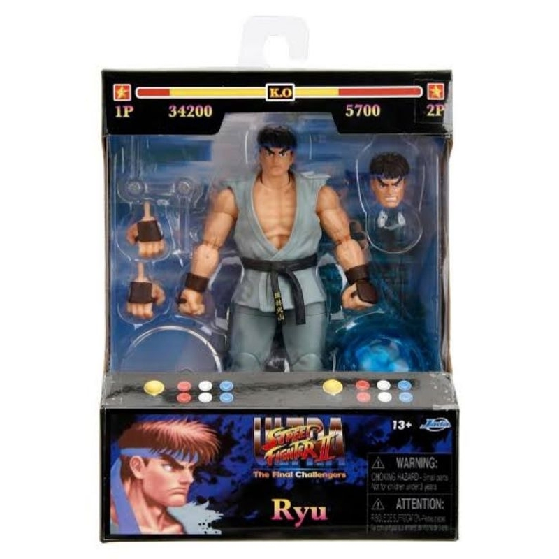 Jada Toys Street Fighter Ryu Grey Suit Exclusive | Shopee Thailand