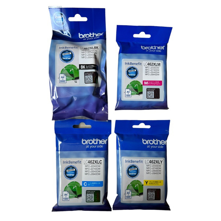 BROTHER LC-462XL BK C M Y ของแท้ รุ่นหมึกเยอะ | Shopee Thailand