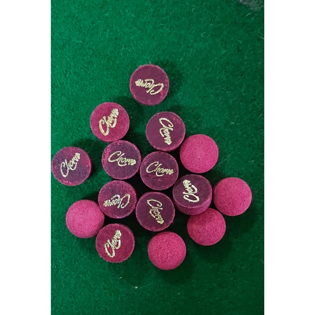 หัวคิวหนังแดง CHORN ผลิตจากหนังวัว ขนาด 10 มิล | Shopee Thailand