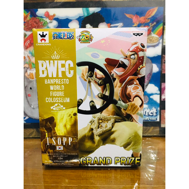 (BWFC) แท้100% อุซป Usopp Banpresto World Figure Colosseum One piece วั ...