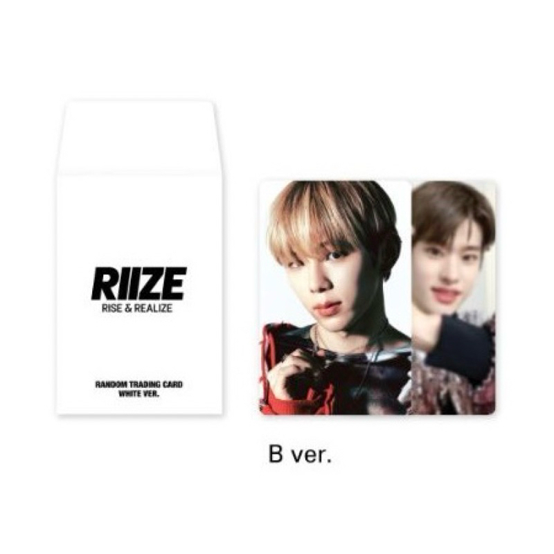 พร้อมส่ง การ์ดเทรดดิ้ง NCT WISH, RIIZE - RIIZE UP POPUP official MD ...