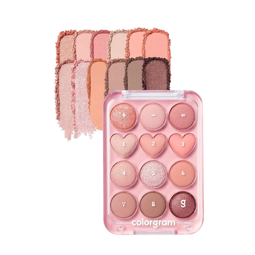 (แท้/พร้อมส่ง💗) COLORGRAM Pin Point Eyeshadow Palette | Shopee Thailand