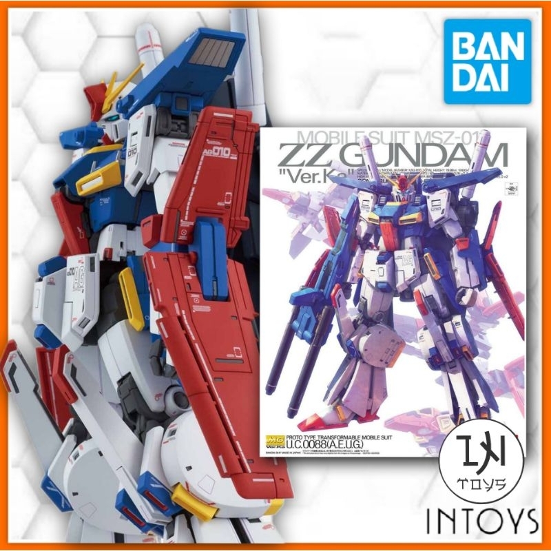 BANDAI - (MG) 1/100 ZZ GUNDAM Ver.KA ( Gunpla / Gundam Model Kits ) | Shopee Thailand