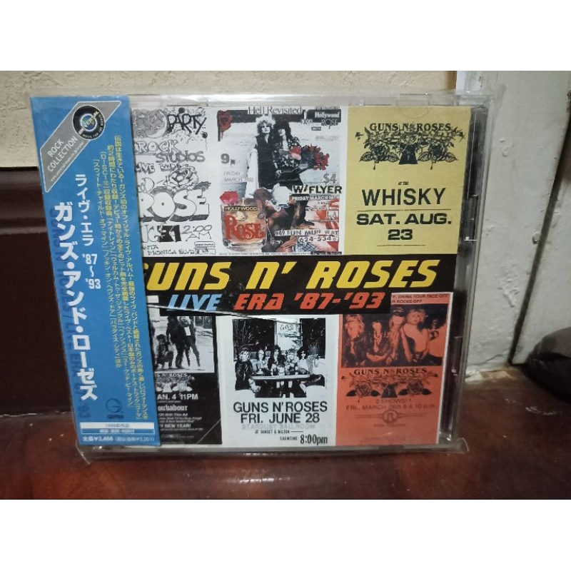 ซีดีเพลง cd music Guns N' Roses Live 87-93 มี 2 แผ่น | Shopee Thailand
