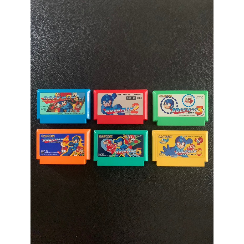Game cartridge Rockman Nintendo Famicom Japan | Shopee Thailand