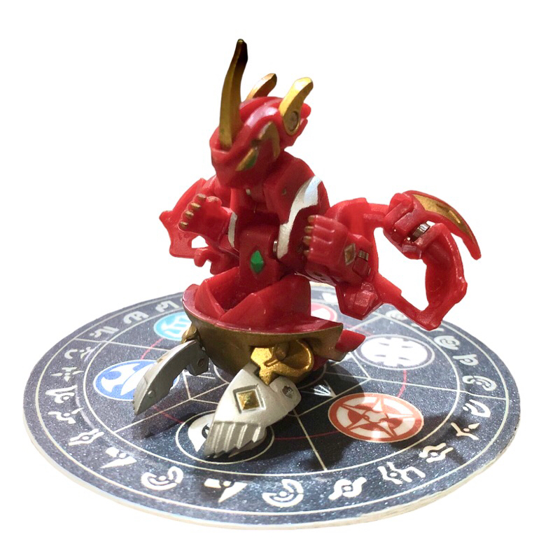 Bakugan Pyrus Titanium Dragonoid Mechtanium Surge ( Gold Custom Painted ...