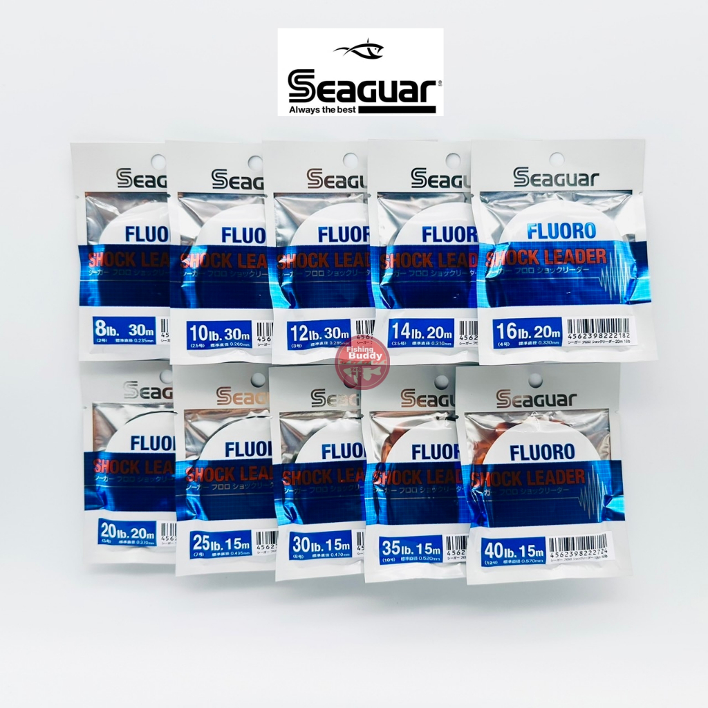 สายฟูโล สายช็อคลีด SEAGUAR FLUORO SHOCKLEADER MADE IN JAPAN ของแท้ 100% | Shopee Thailand